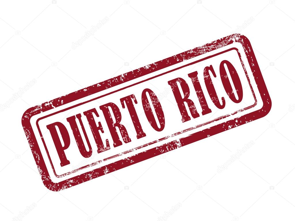 Stamp puerto rico in red Stock Vector Image by ©kchungtw #72813219