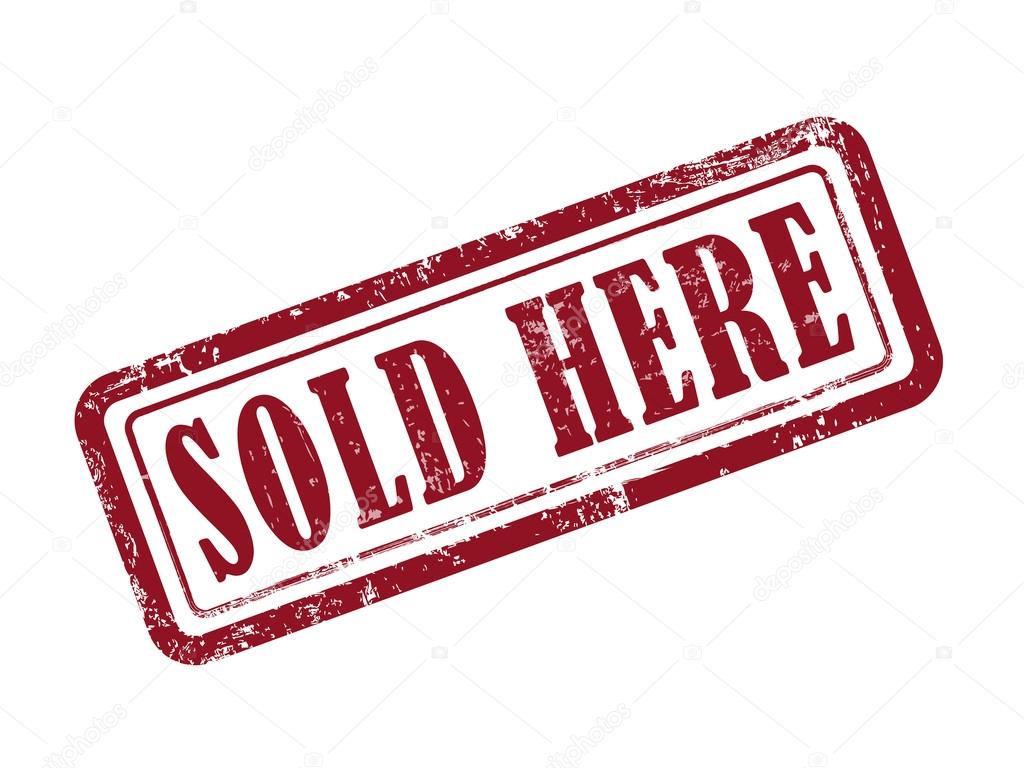 Stamp sold here in red Stock Vector by ©kchungtw 72813727