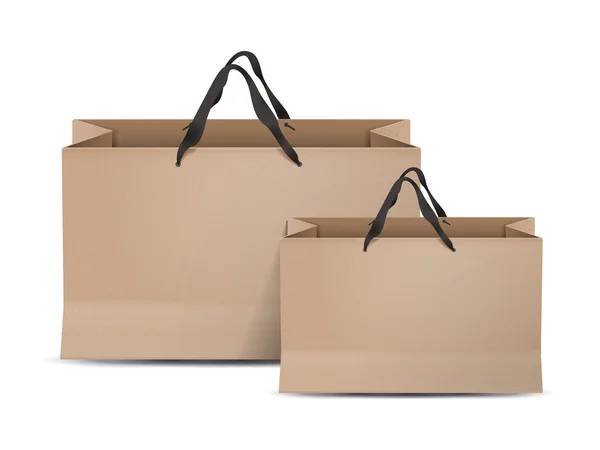 Kraft paper bags set Stock Vector Image by ©kchungtw #73250871