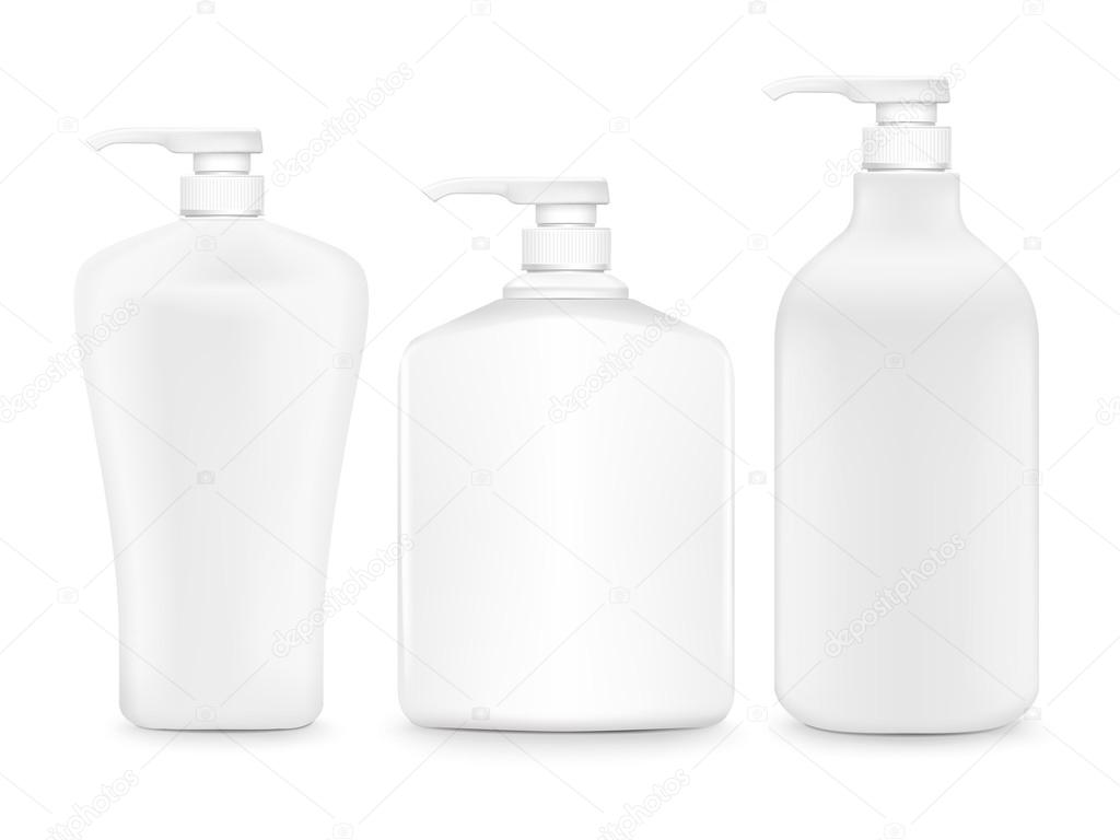 Blank shampoo bottle set Stock Vector Image by ©kchungtw #73250483