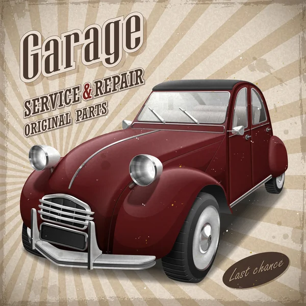 Attractive retro car trip design poster Stock Vector by ©kchungtw 78191574