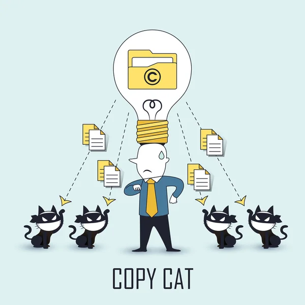 Copycat Stock Vectors, Royalty Free Copycat Illustrations | Depositphotos®