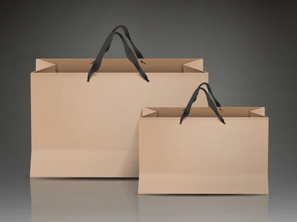 Kraft paper bags set Stock Vector Image by ©kchungtw #73250871