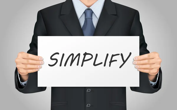 3,052 Simplificação Vector Images | Depositphotos