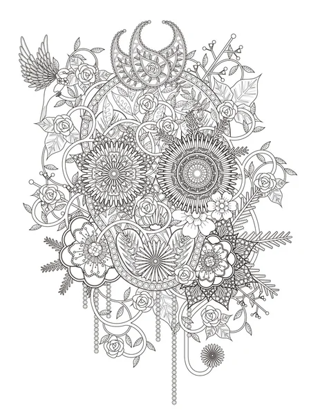 Fine Detailed Coloring Pages