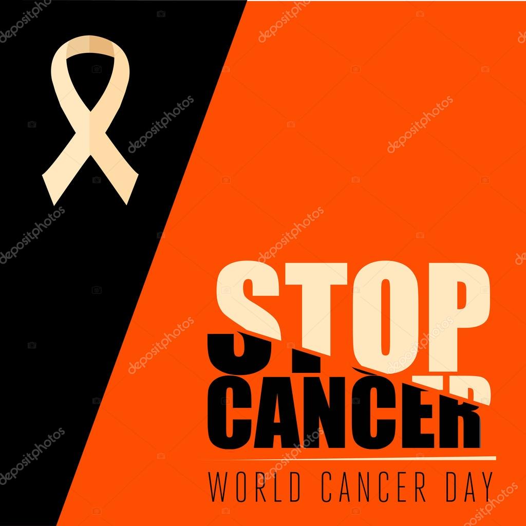 Stop Cancer message poster Stock Vector Image by ©photomania #95881100