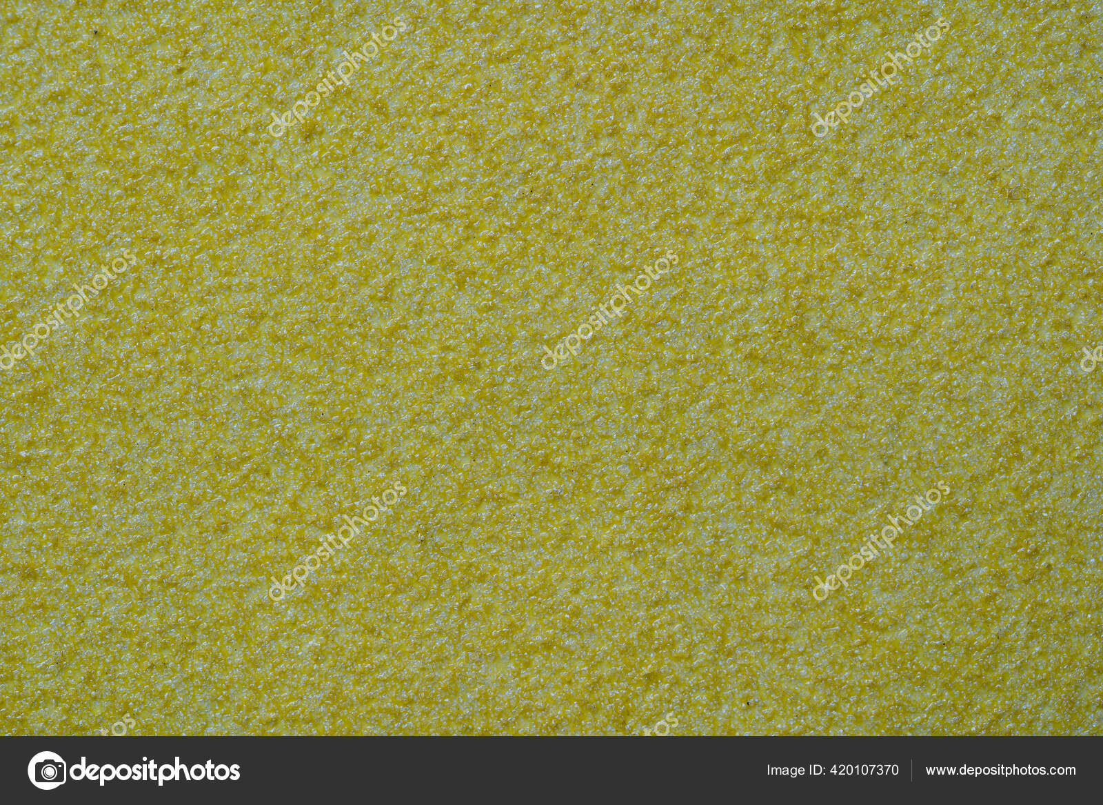 Yellow Ocher Stucco Texture Exterior Wall Fine Grains Sandpaper Sandy ...