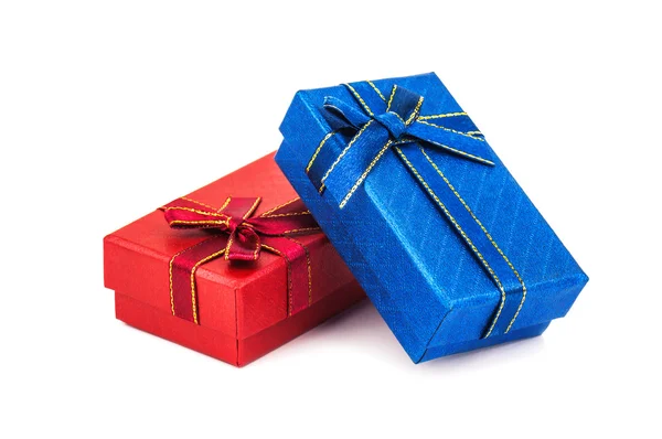Two blue gift boxes Stock Photos, Royalty Free Two blue gift boxes ...