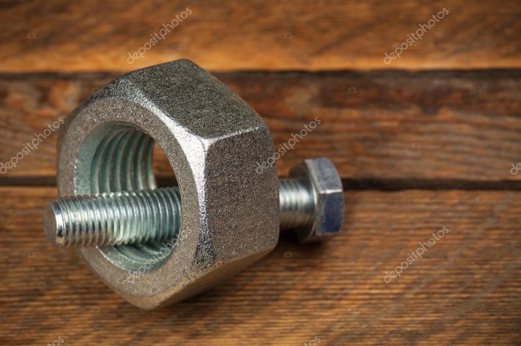 Bolt and nut Stock Photo by ©Vovashevchuk 91616452
