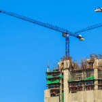 Cranes and construction of microdistrict Stock Photo by ©ssuaphoto ...