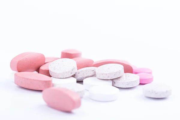 Pink painkillers — Stock Photo © RobStark #3041353