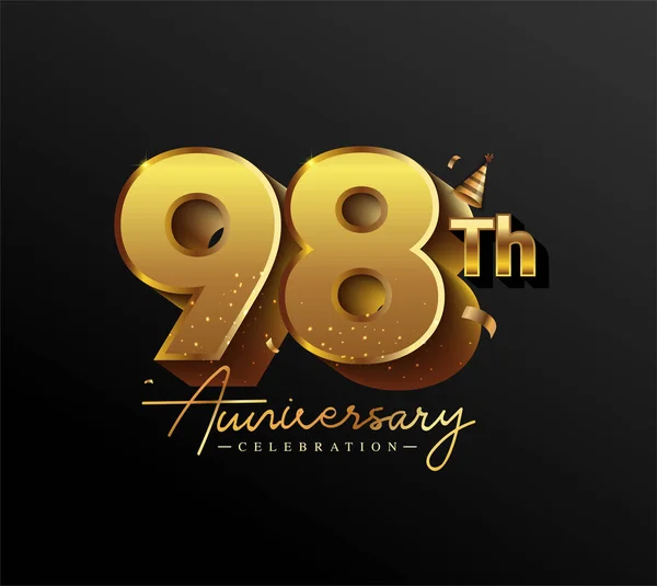 98th birthday Vector Art Stock Images | Depositphotos