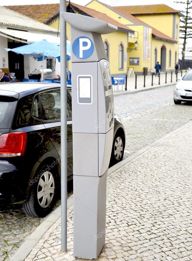 Parking ticket machine — Stock Photo © alentejano #67526149