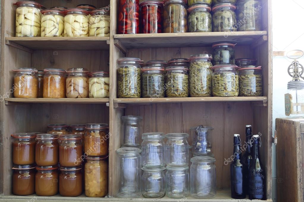 Preserving jars — Stock Photo © odmeyer #76480449