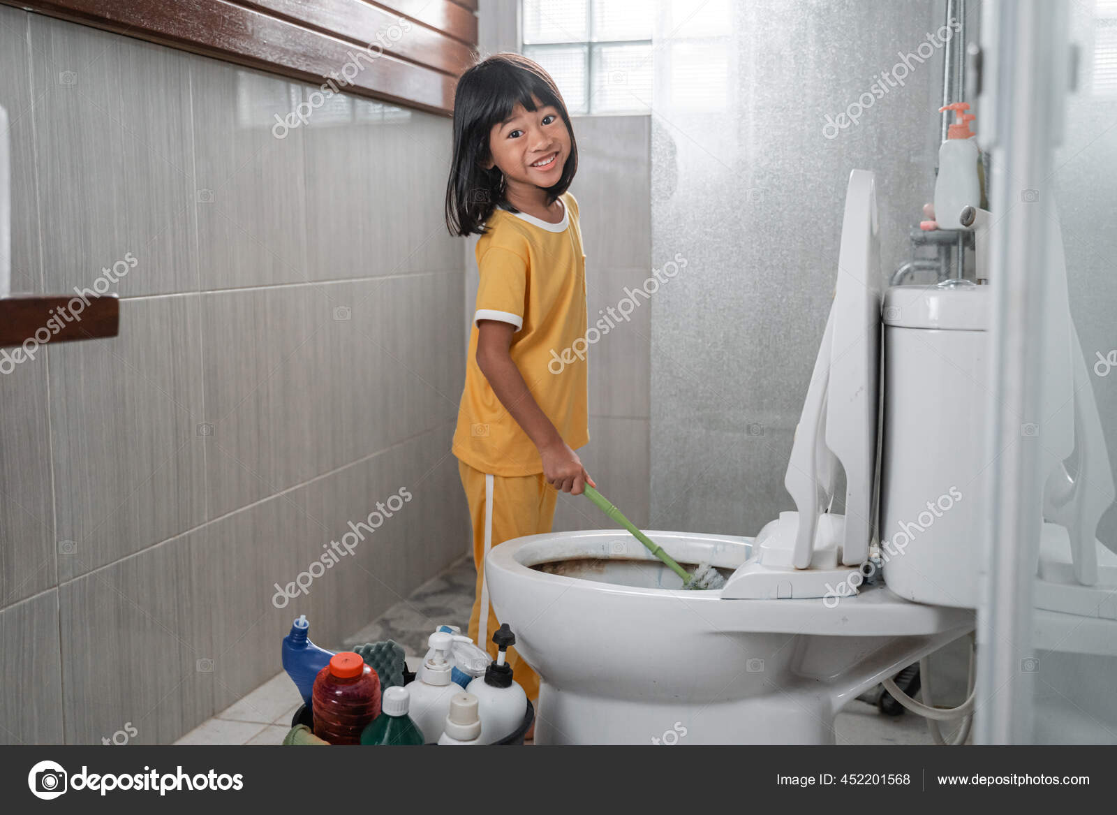 Toilet brush camera store