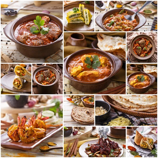 Indian food collage Stock Photos, Royalty Free Indian food collage ...