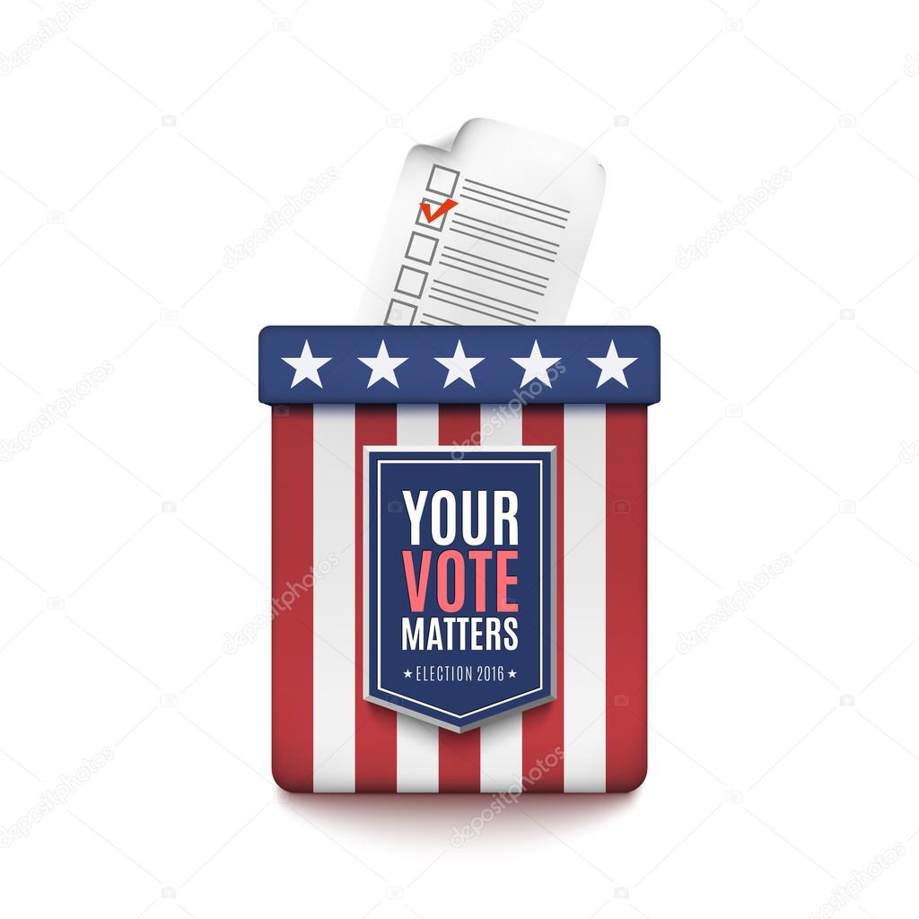 Election ballot box. Stock Vector by ©Aleksandrsb 115943710