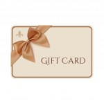 Gift voucher template with golden ribbon and a bow. — Stock Vector ...