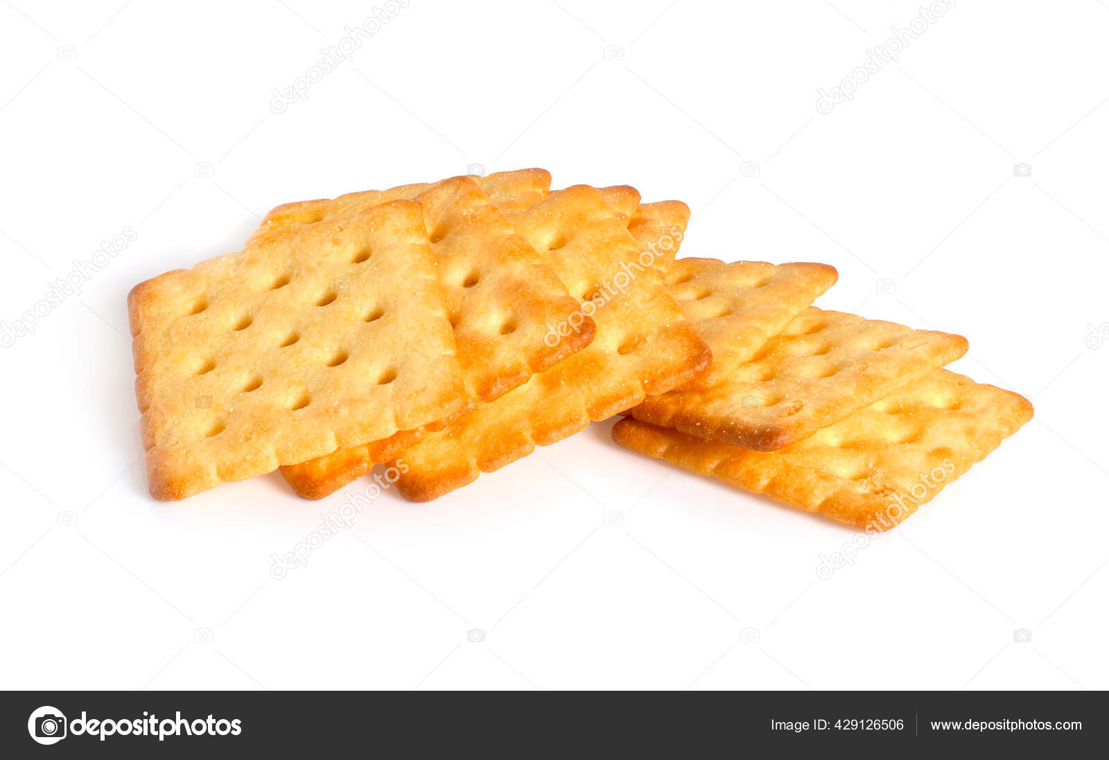 Crackers Isolated White Background Stock Photo by ©sweethomeandroom88 ...