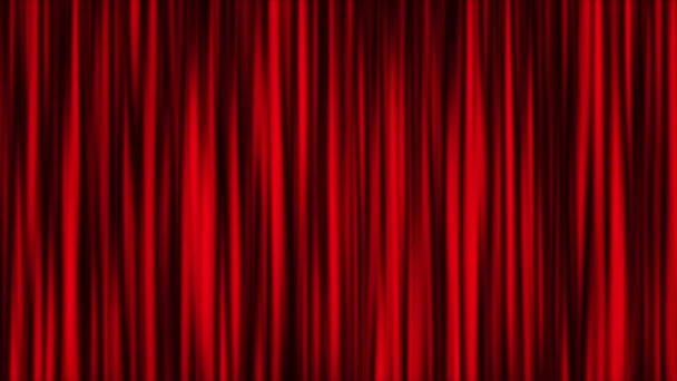 Blue curtain animation — Stock Video © gl0ck #89466602