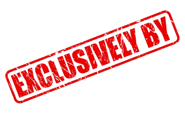 EXCLUSION red stamp text Stock Vector by ©pockygallery 93477456