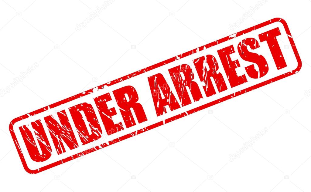 UNDER ARREST FREE CONTROL red stamp Stock Vector Image by ©pockygallery ...