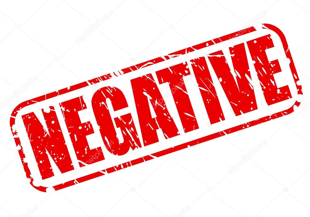 Negative red stamp text Stock Vector Image by ©pockygallery #52283199