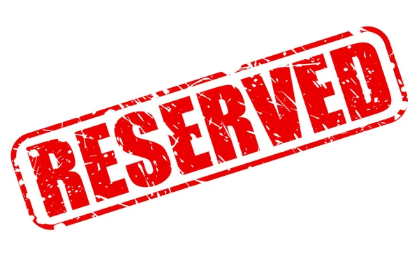 ᐈ Reservation sign template stock vectors, Royalty Free reserved sign ...