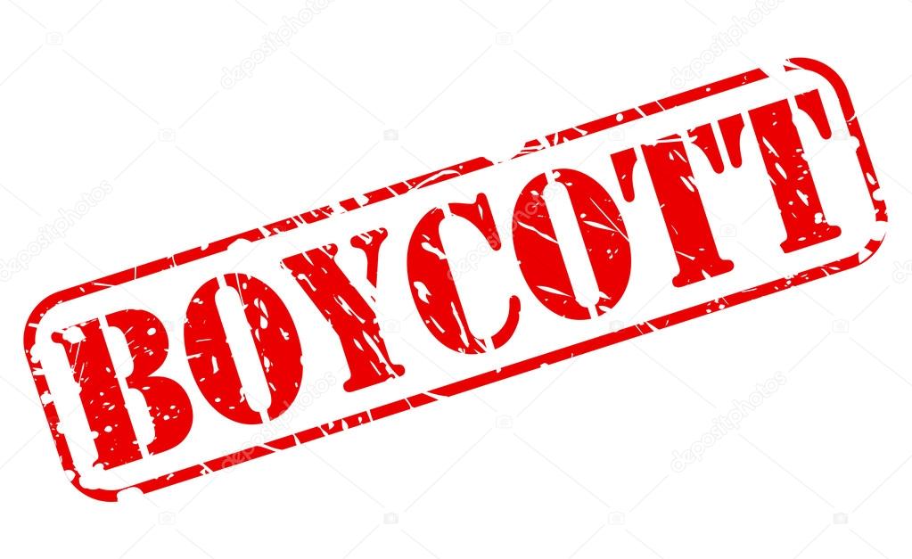 Boycott red stamp text Stock Vector Image by ©pockygallery #58317129