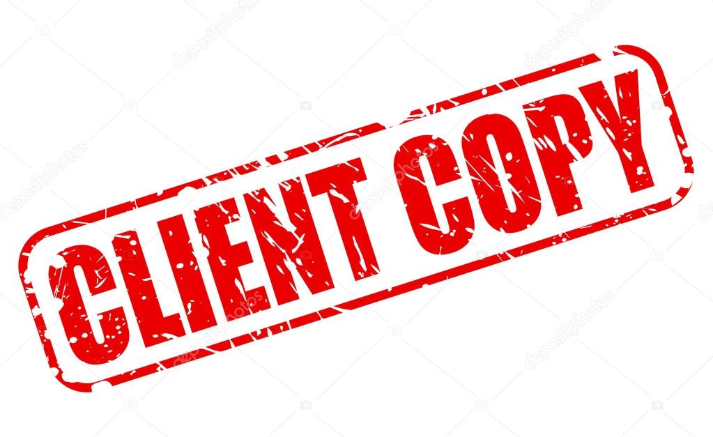 CLIENT COPY red stamp text — Stock Vector © pockygallery #78865494 CLIENT COPY red stamp text — Stock Vector © pockygallery #78865494