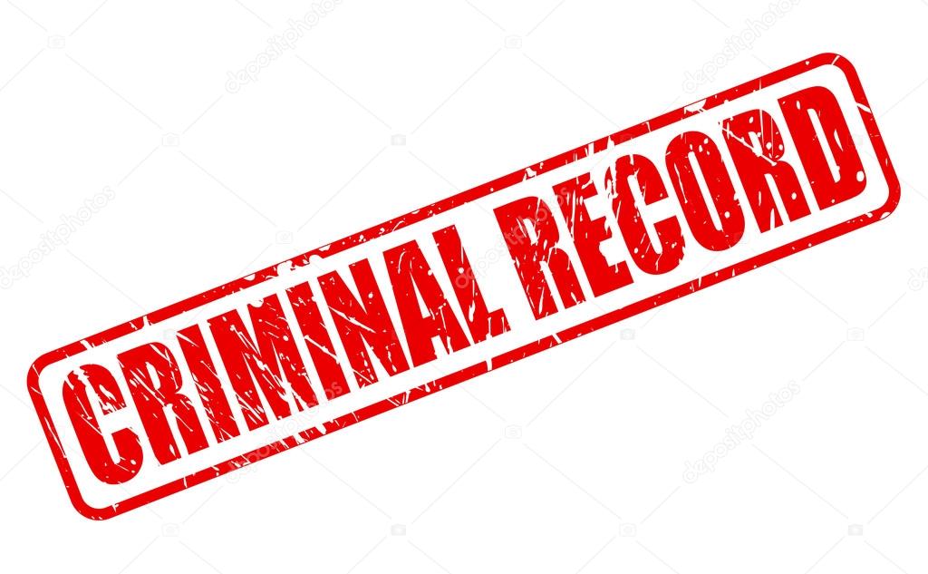 Criminal record red stamp text Stock Vector Image by ©pockygallery ...
