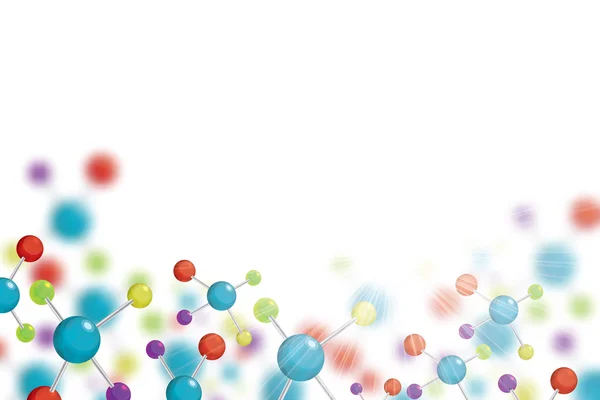 Molecule background Stock Vector Image by ©Djemphoto #8816348