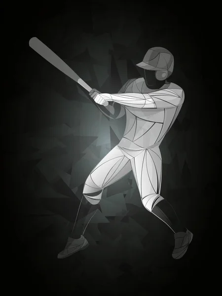 Baseball Player Standing Silhouette