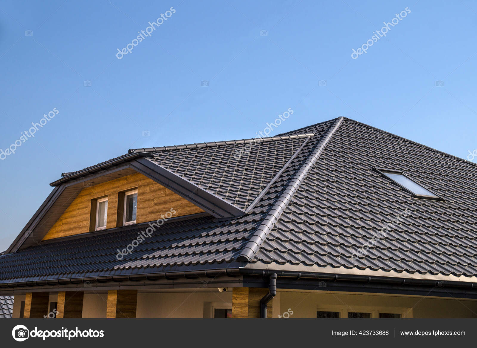 Interestingly Solved Roof Surface Roof Made Metal Roof Tiles — Stock ... Interestingly Solved Roof Surface Roof Made Metal Roof Tiles — Stock ...