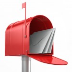 Red red mailbox with mails Stock Photo by ©ekostsov 15338503