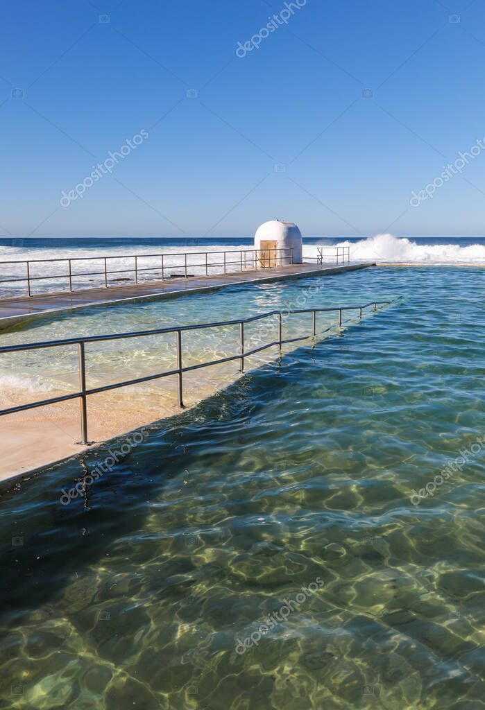 Baños Merewether en Newcastle NSW Australia es una de las piscinas de ...