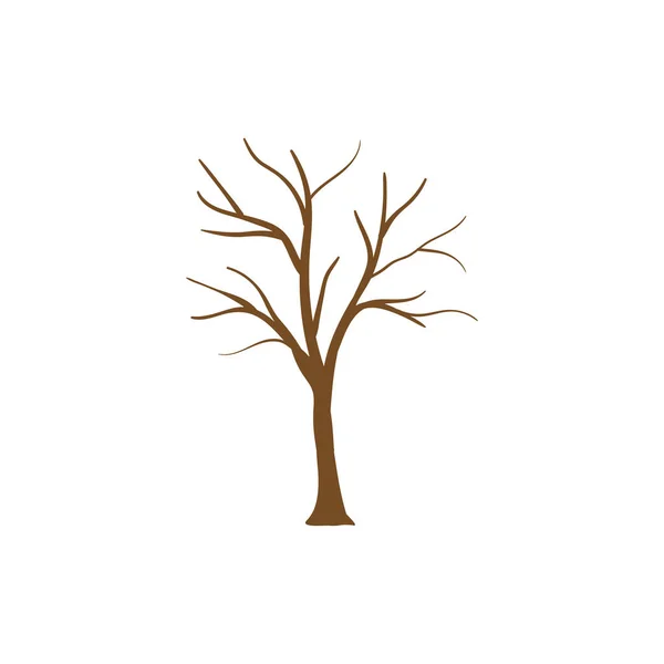 Brown Tree Without Leaves Template