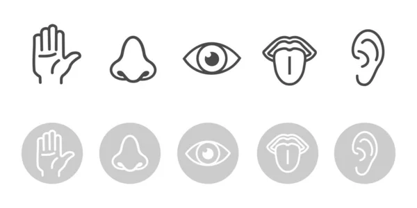 Sentido del tacto imágenes de stock de arte vectorial | Depositphotos