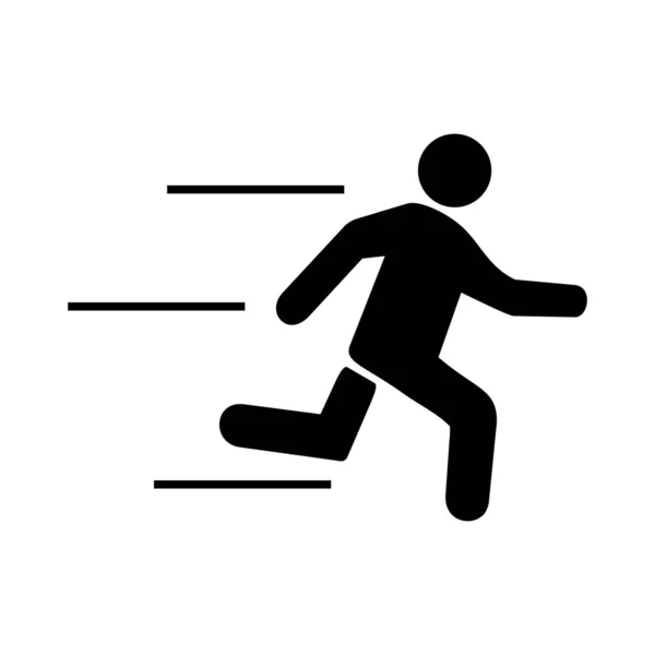 Running Man Icon Logo Isolated Sign Symbol Vector Illustration High ...