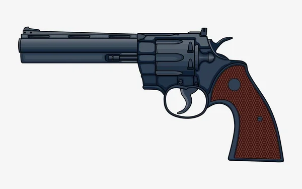 Colt Revolver Vector