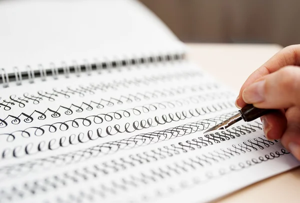 Calligraphic handwriting Stock Photos, Royalty Free Calligraphic ...