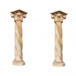 Ancient roman entrance with columns Stock Photo by ©Arcady 106885036