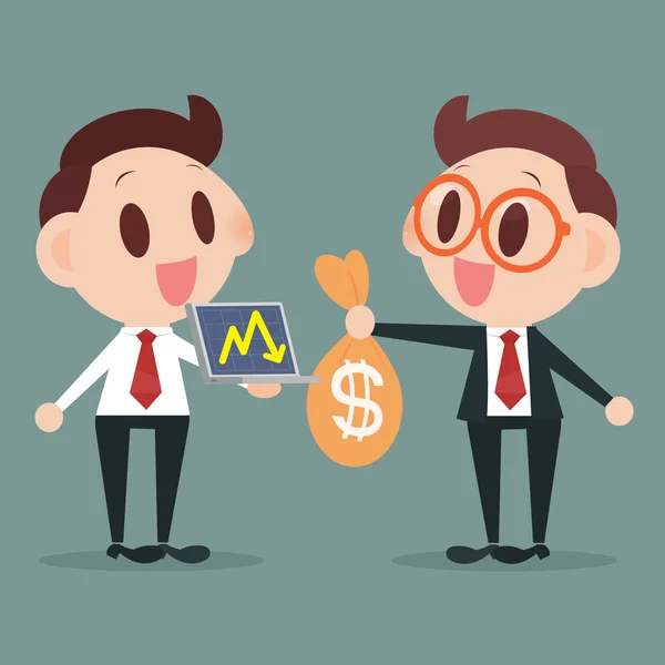 Happy shareholder Vector Art Stock Images | Depositphotos