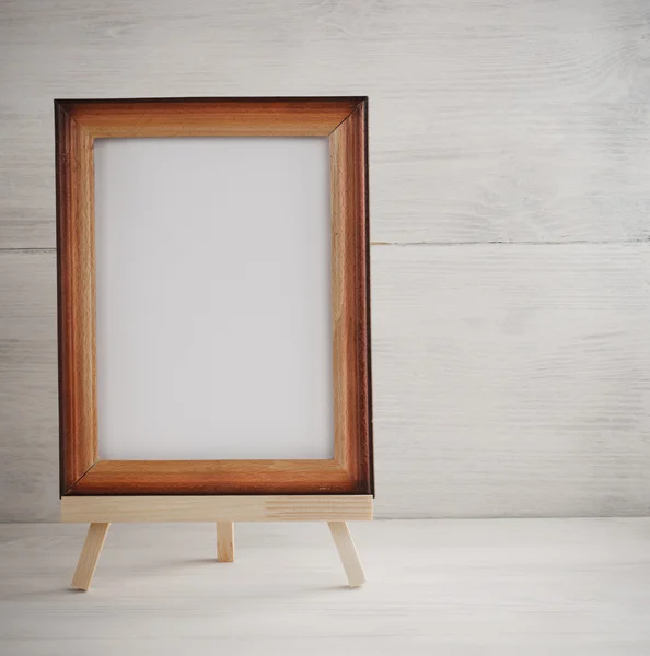 Paint frame on wood - Stock Image - Everypixel