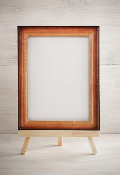 Wooden paint frame - Stock Image - Everypixel