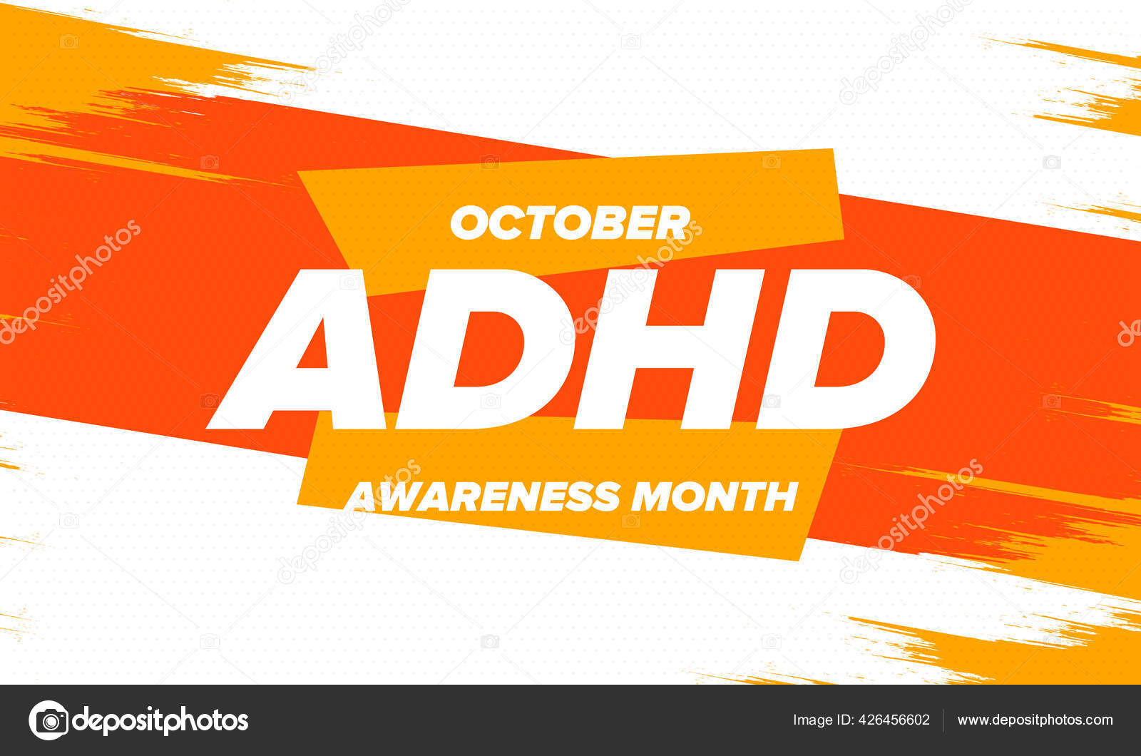 Adhd Awareness Month October Attention Deficit Hyperactivity Disorder ...