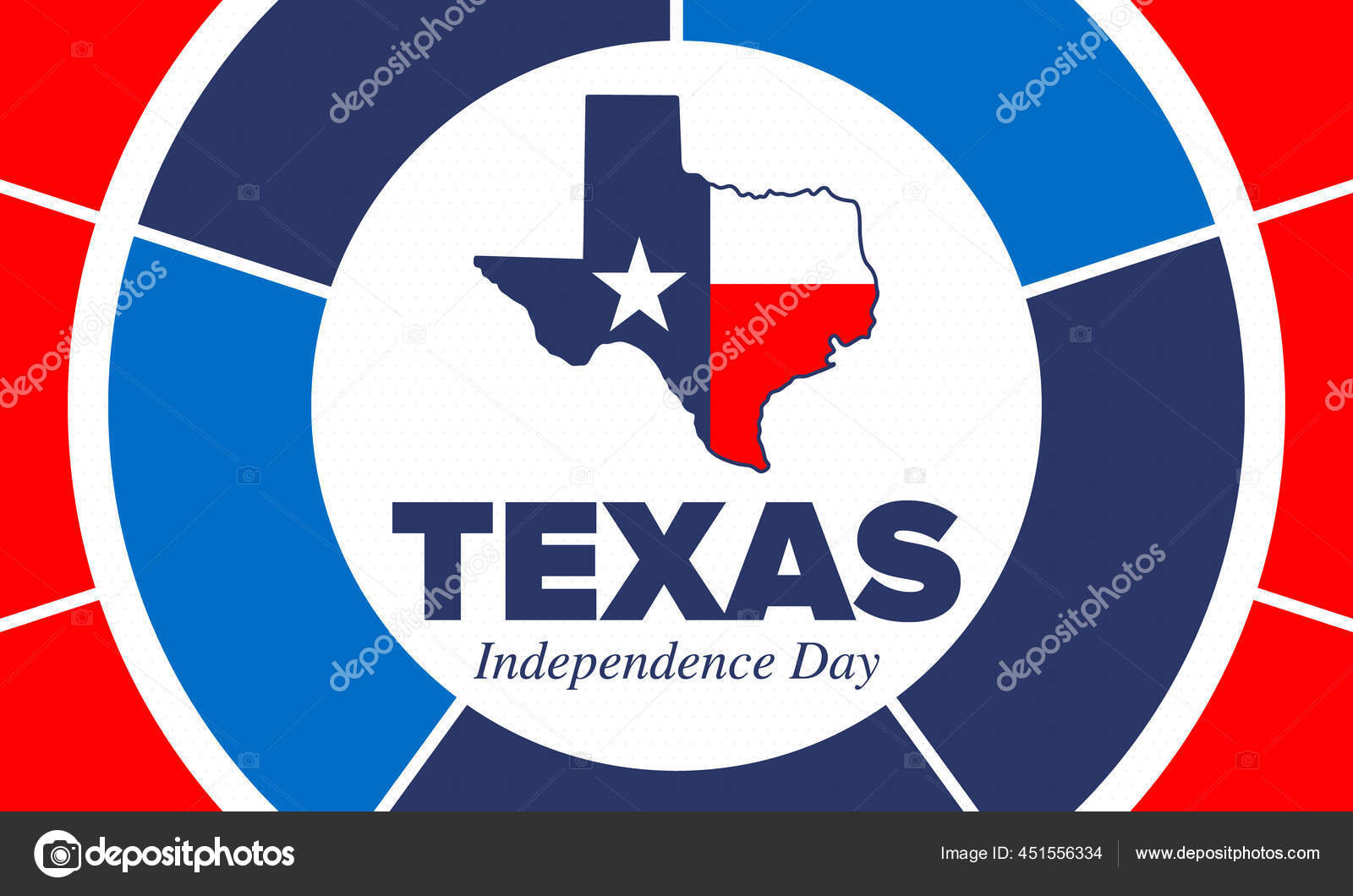 Texas Independence Day Freedom Holiday Unites States Celebrated Annual ...