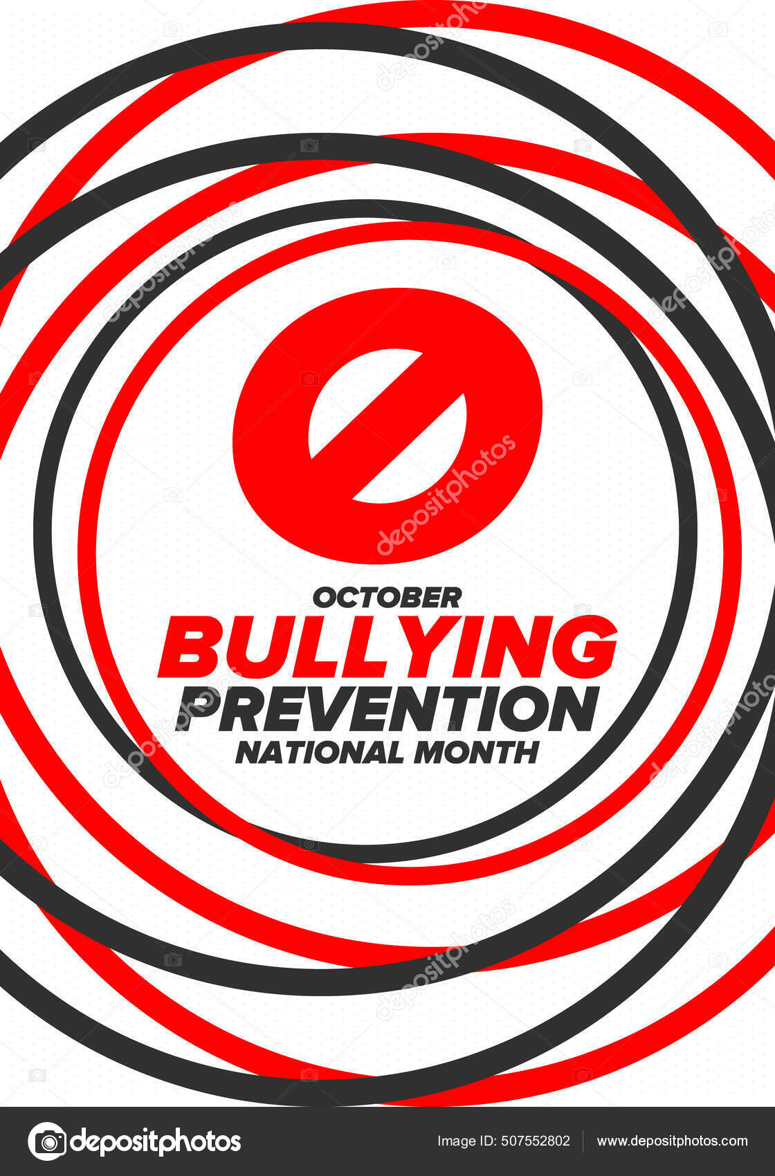 National Bullying Prevention Month October Stop Bullying Annual ...