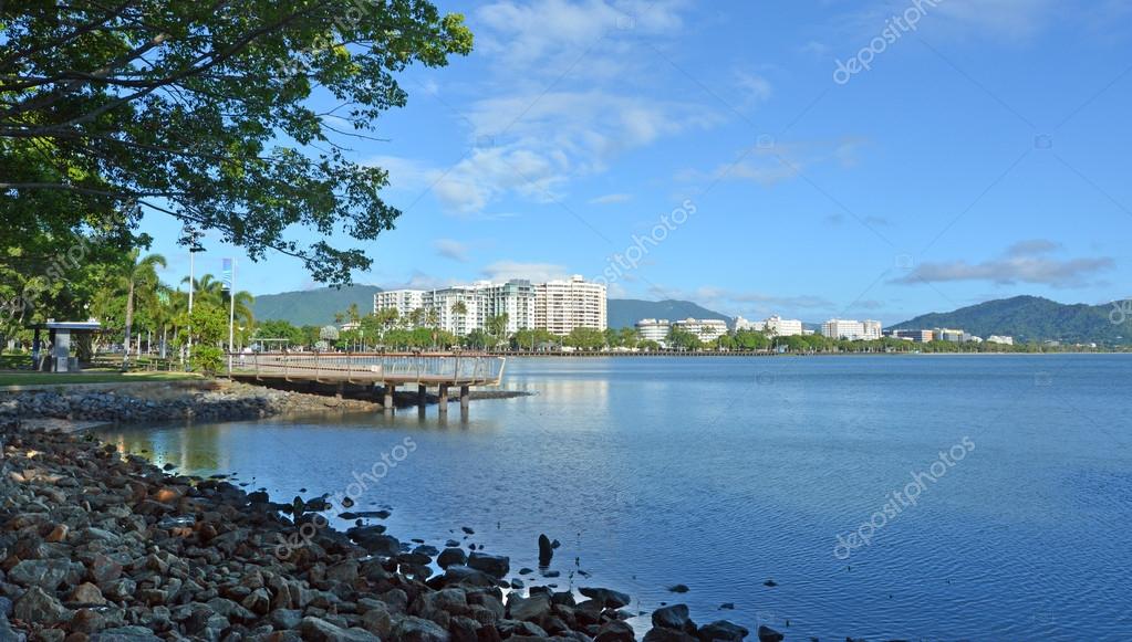Landscape view of Cairns waterfront skyline Stock Photo by ©lucidwaters ...