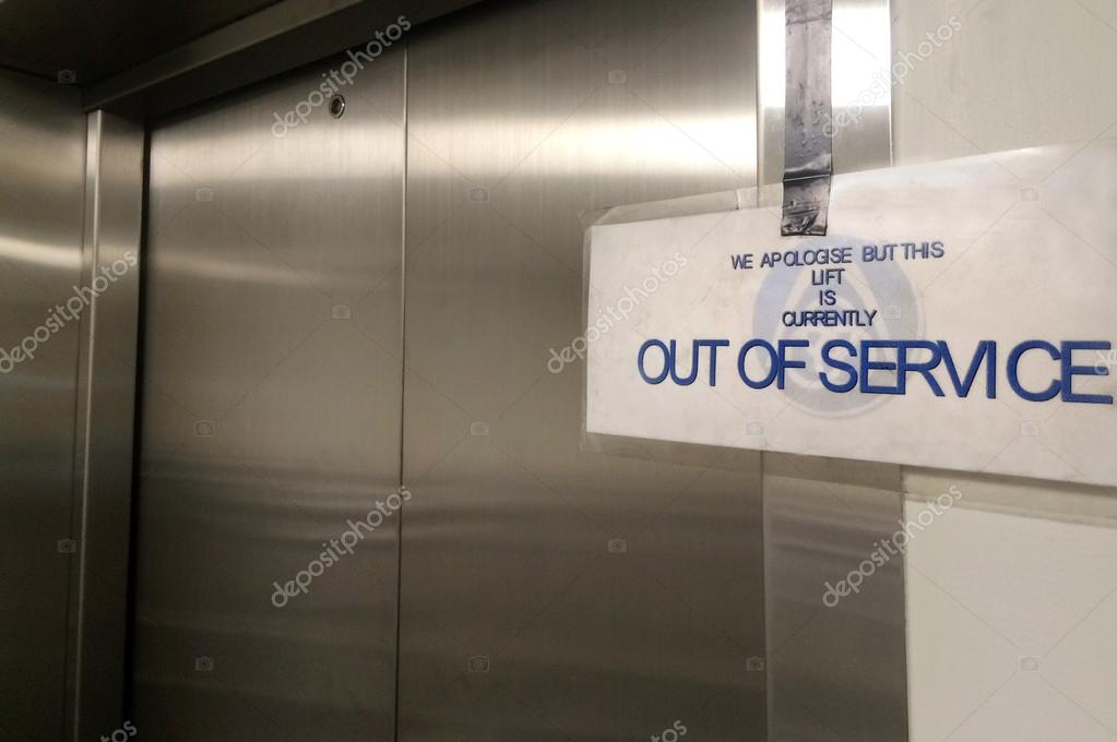 Out of service elevator lift — Stock Photo © lucidwaters #121134454